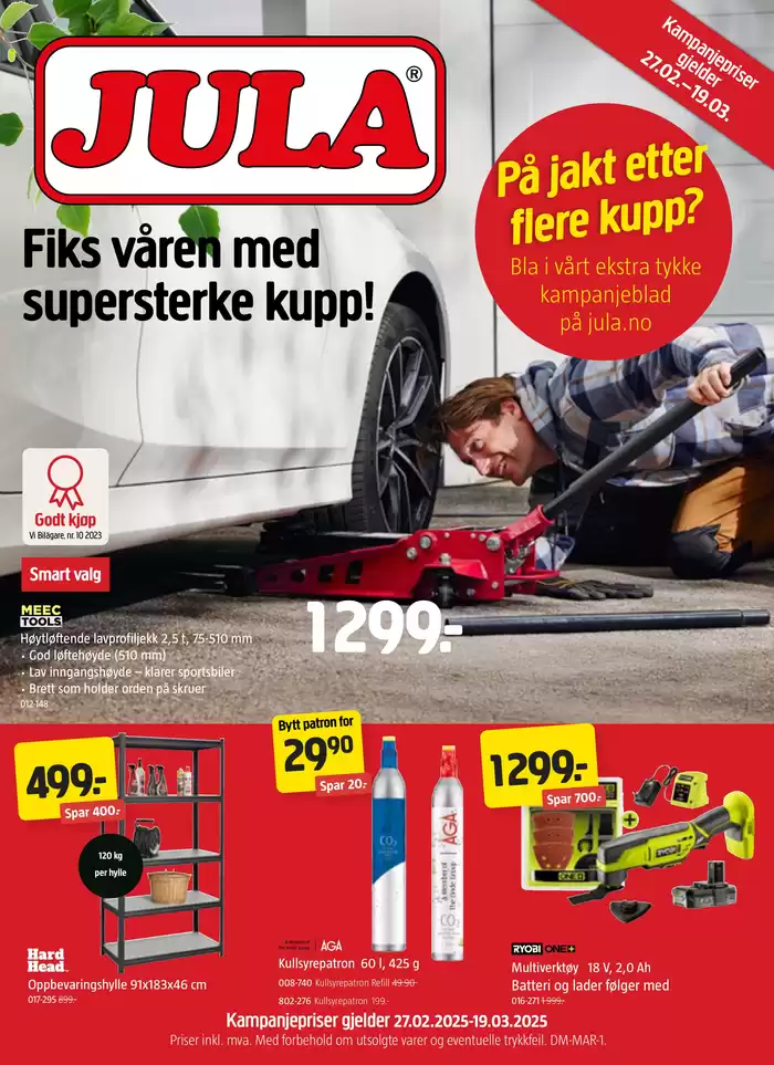 Jula | Tilbud og kundeavis - Tiendeo