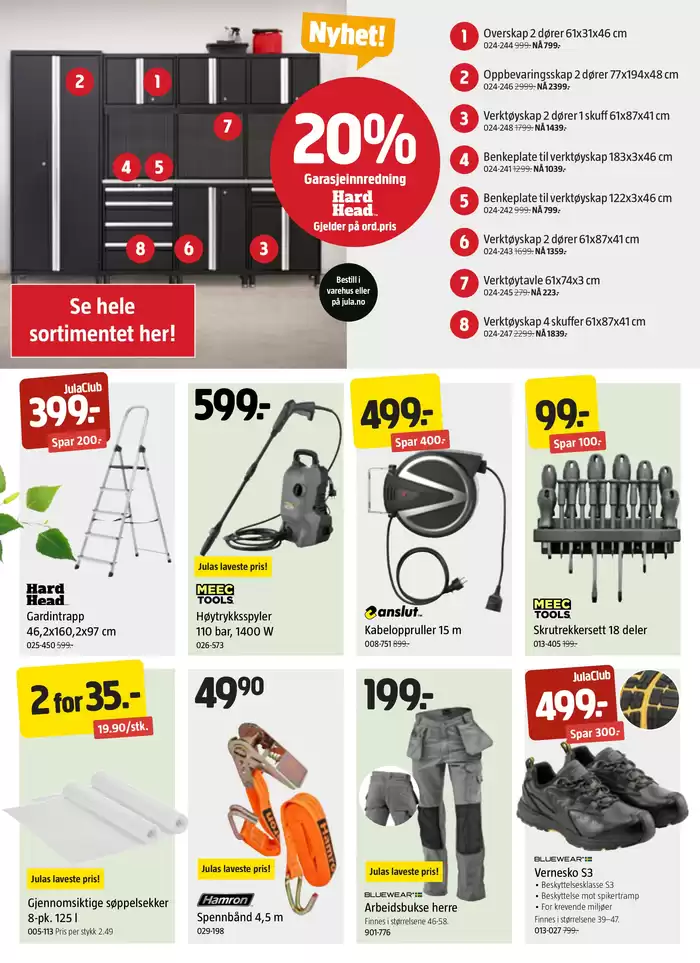Jula Tromsø, Karlsøyvegen 1 | Åpningstider og tilbud | Tiendeo