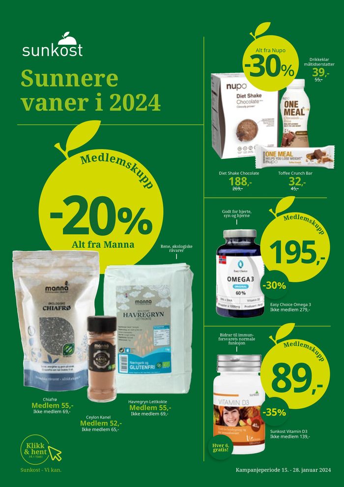 Sunkost i Oslo | Rabattkoder og aktuelle tilbud | Tiendeo