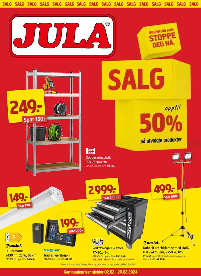 Jula | Tilbud og kundeavis - Tiendeo