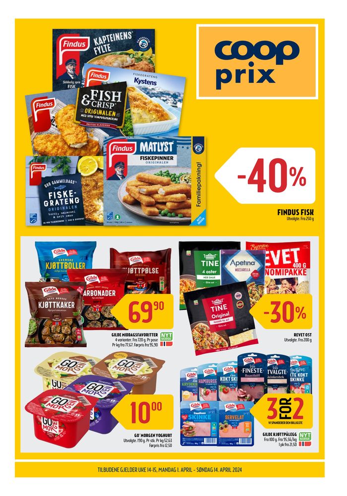 Coop Prix | Kundeavis og tilbud i April 2024 | Tiendeo