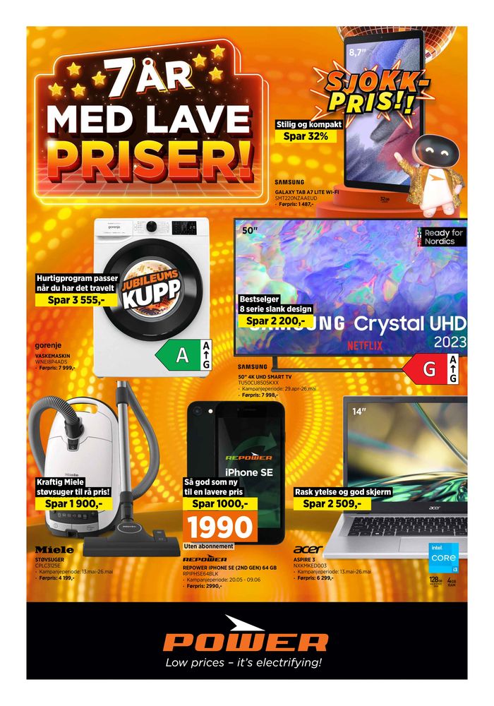 POWER Stavanger, Langflåtveien 21 | Åpningstider og rabatter | Tiendeo